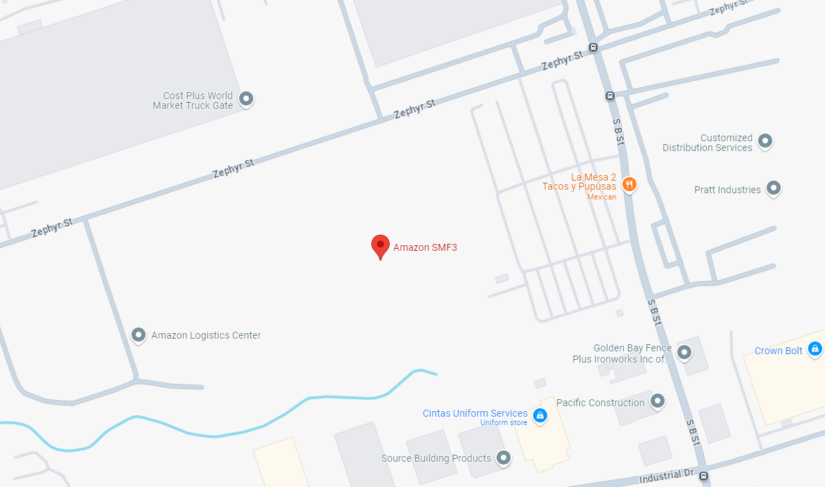 Shipping Guide for Amazon SMF3 - Linktrans