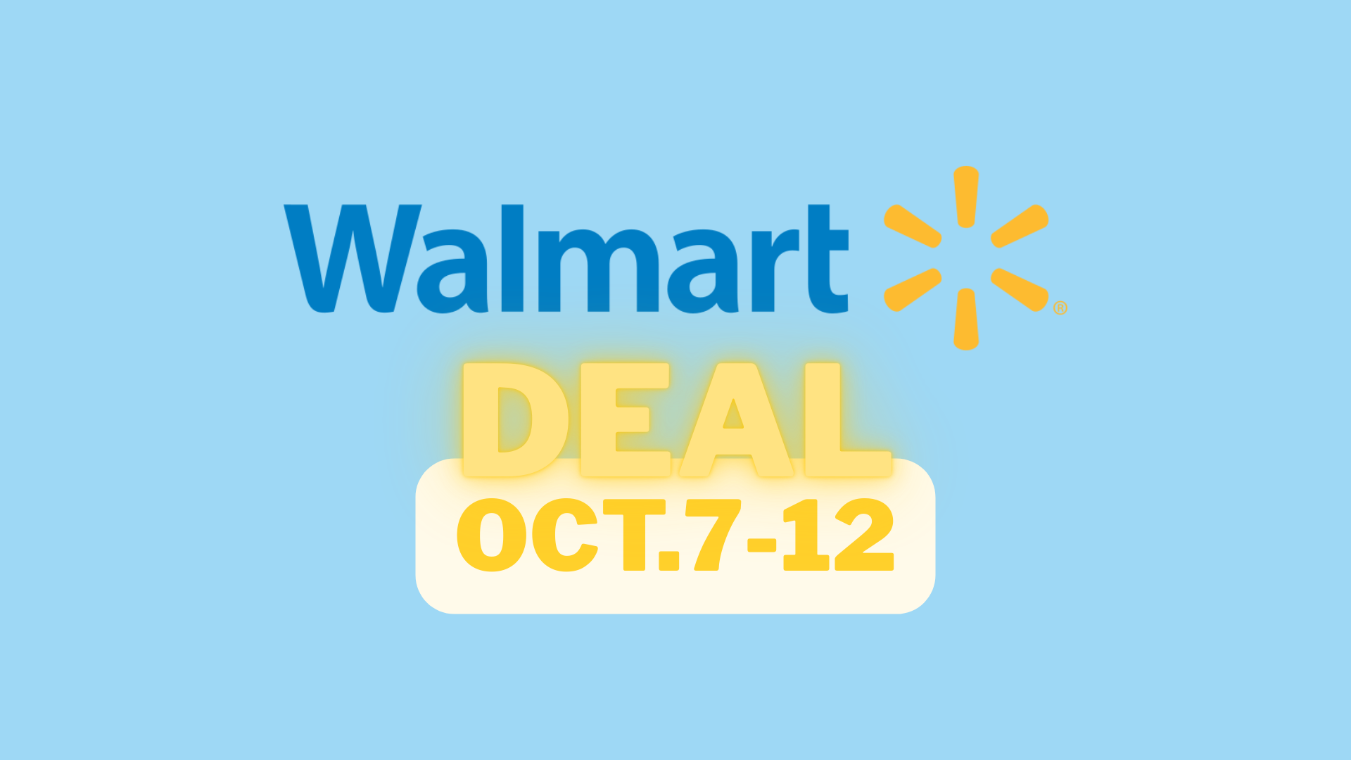 Walmart Throws Down the Gauntlet: "Holiday Kickoff" Sale Set to Preempt ...