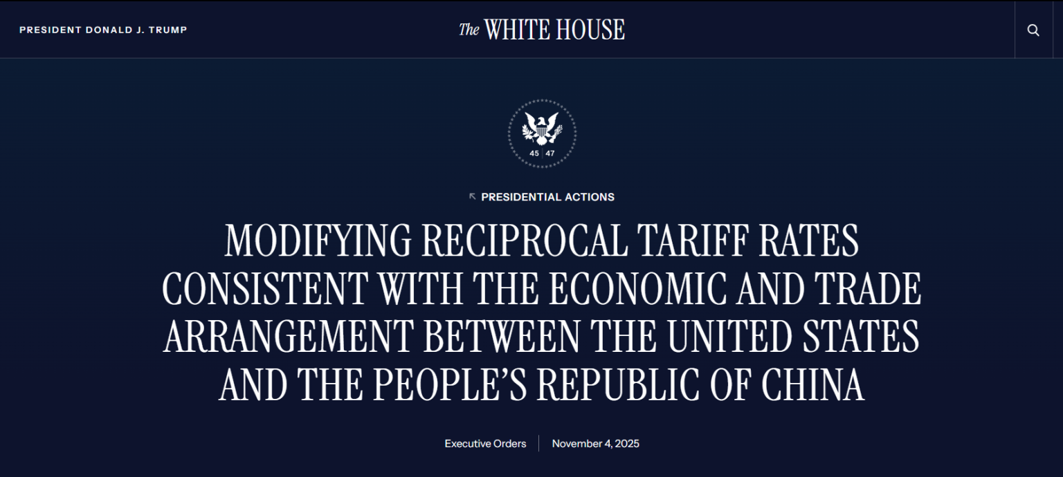 US-China Trade Truce Locked In. What the 10% Tariff Cut Means for Your ...