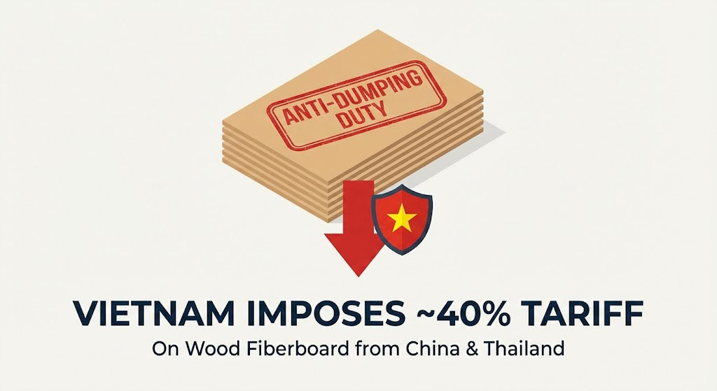 Vietnam Imposes 40% Anti-Dumping Duty on Wood Fiberboard from China ...